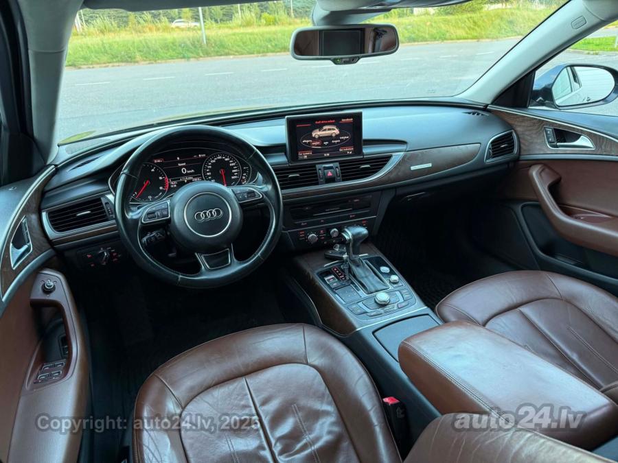 Blue Audi A6 2013 in Tartu, with an engine capacity of 3.00 L and mileage of 310 thousand km for 8200 €, photo 13 on AUTOMOTO.COM.LV