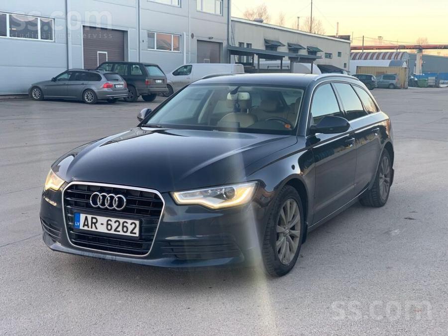 Blue Audi A6 2014 in Riga, with an engine capacity of 2.00 L and mileage of 238 thousand km for 10500 €, photo 1 on AUTOMOTO.COM.LV