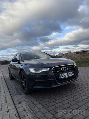 Zils Audi A6 2014 Ventspils, ar dzinēja tilpumu 3.00 L un nobraukumu 300 tūkst. km par 9800 €, foto  vietnē AUTOMOTO.COM.LV