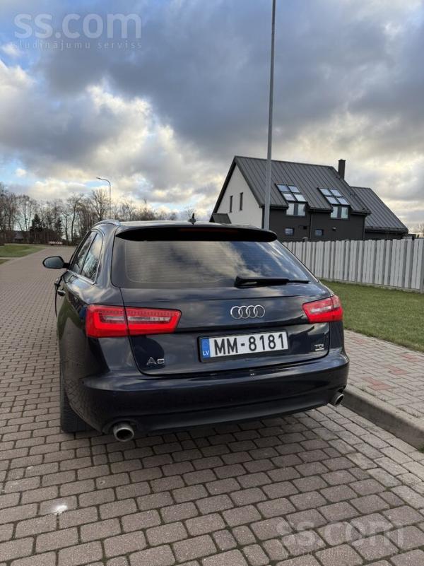 Zils Audi A6 2014 Ventspils, ar dzinēja tilpumu 3.00 L un nobraukumu 300 tūkst. km par 9800 €, foto 6 vietnē AUTOMOTO.COM.LV