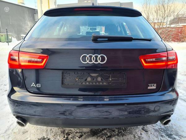 Zils Audi A6 2014 Kauņa, ar dzinēja tilpumu 2.00 L un nobraukumu 204 tūkst. km par 9200 €, foto 7 vietnē AUTOMOTO.COM.LV