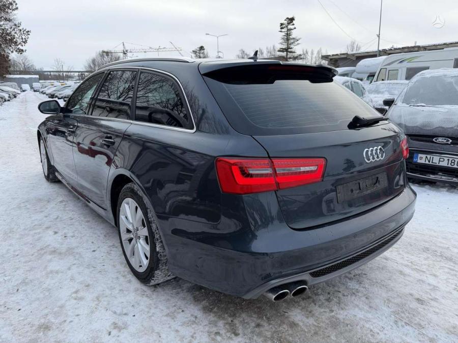 Zils Audi A6 2014 Klaipėda, ar dzinēja tilpumu 1.97 L un nobraukumu 255 tūkst. km par 10900 €, foto 6 vietnē AUTOMOTO.COM.LV
