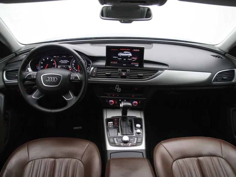 Blue Audi A6 2014 in Vilnius, with an engine capacity of 2.00 L and mileage of 239 thousand km for 11999 €, photo 3 on AUTOMOTO.COM.LV