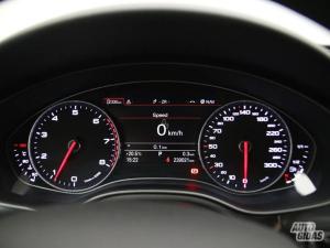 Blue Audi A6 2014 in Vilnius, with an engine capacity of 2.00 L and mileage of 239 thousand km for 11999 €, photo 20 on AUTOMOTO.COM.LV