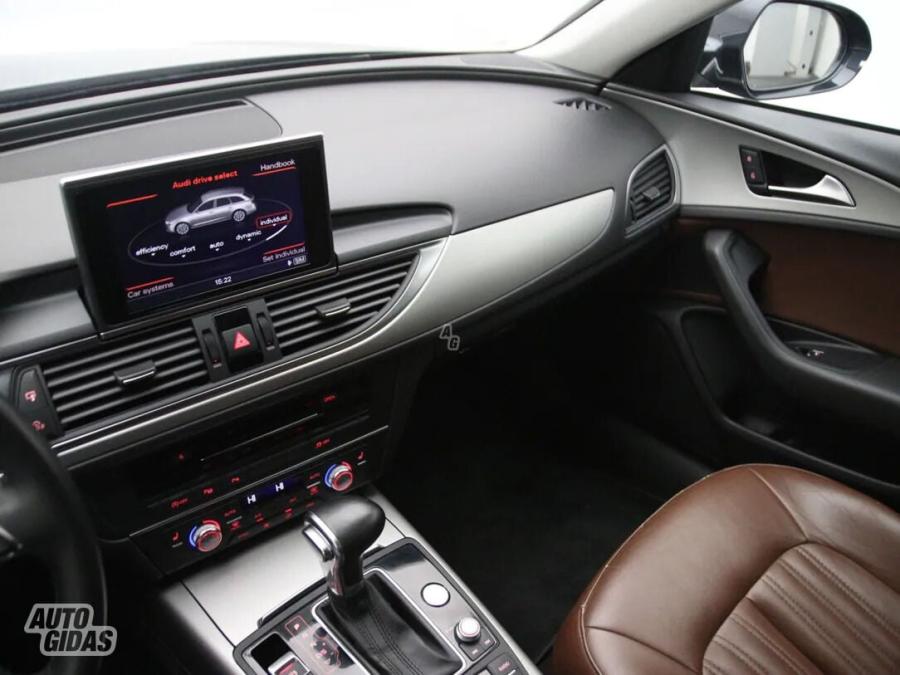 Blue Audi A6 2014 in Vilnius, with an engine capacity of 2.00 L and mileage of 239 thousand km for 11999 €, photo 22 on AUTOMOTO.COM.LV