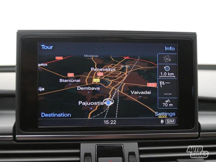 Blue Audi A6 2014 in Vilnius, with an engine capacity of 2.00 L and mileage of 239 thousand km for 11999 €, photo 25 on AUTOMOTO.COM.LV
