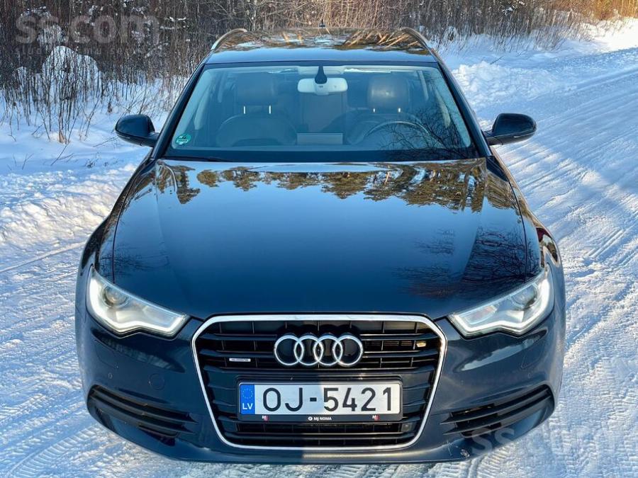 Синий Ауди А6 2014 в Валмиера, объемом двигателя 3.00 л и пробегом 330 тыс. км за 10200 €, фото 8 на AUTOMOTO.COM.LV