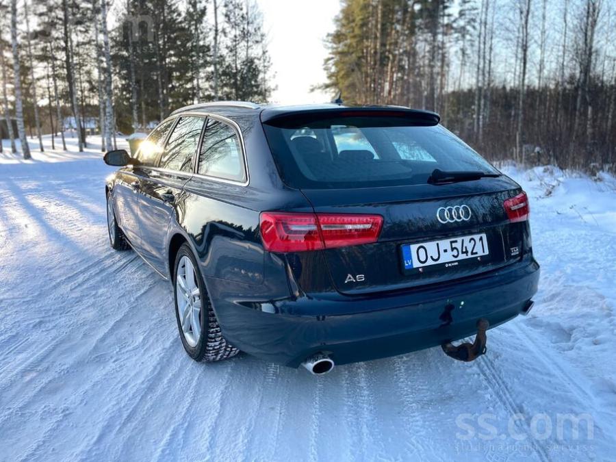 Синий Ауди А6 2014 в Валмиера, объемом двигателя 3.00 л и пробегом 330 тыс. км за 10200 €, фото 20 на AUTOMOTO.COM.LV