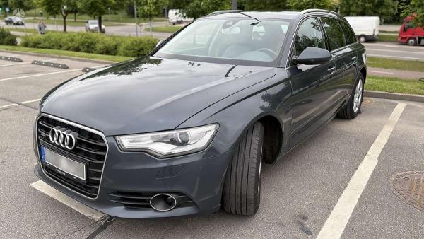 Zils Audi A6 2014 Viļņa, ar dzinēja tilpumu 2.97 L un nobraukumu 305 tūkst. km par 12000 €, foto 2 vietnē AUTOMOTO.COM.LV