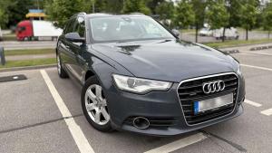 Blue Audi A6 2014 in Vilnius, with an engine capacity of 2.97 L and mileage of 305 thousand km for 12000 €, photo  on AUTOMOTO.COM.LV