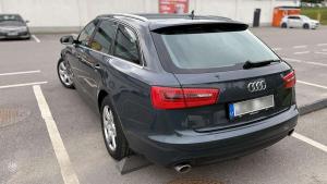 Blue Audi A6 2014 in Vilnius, with an engine capacity of 2.97 L and mileage of 305 thousand km for 12000 €, photo 4 on AUTOMOTO.COM.LV