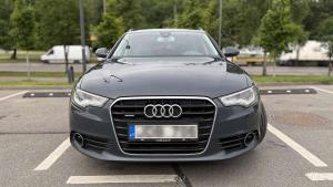 Blue Audi A6 2014 in Vilnius, with an engine capacity of 2.97 L and mileage of 305 thousand km for 12000 €, photo 6 on AUTOMOTO.COM.LV