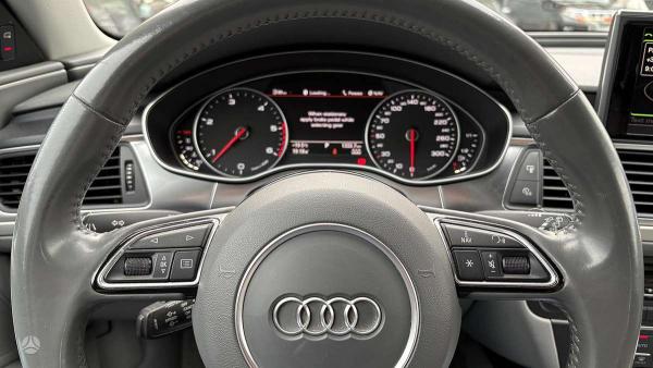 Blue Audi A6 2014 in Vilnius, with an engine capacity of 2.97 L and mileage of 305 thousand km for 12000 €, photo 7 on AUTOMOTO.COM.LV