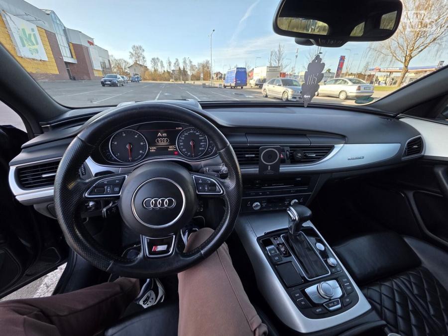 Синий Ауди А6 2014 в Паневежис, объемом двигателя 3.00 л и пробегом 330 тыс. км за 12000 €, фото 5 на AUTOMOTO.COM.LV