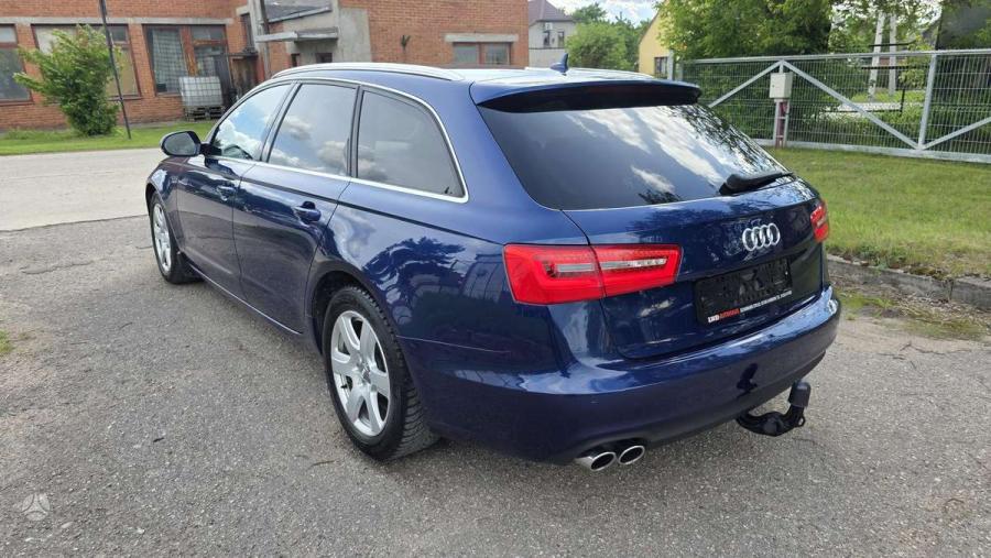 Blue Audi A6 2014 in Siauliai, with an engine capacity of 1.97 L and mileage of 281 thousand km for 9750 €, photo 4 on AUTOMOTO.COM.LV