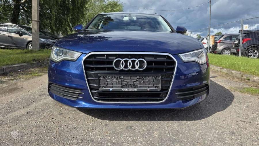 Blue Audi A6 2014 in Siauliai, with an engine capacity of 1.97 L and mileage of 281 thousand km for 9750 €, photo 9 on AUTOMOTO.COM.LV