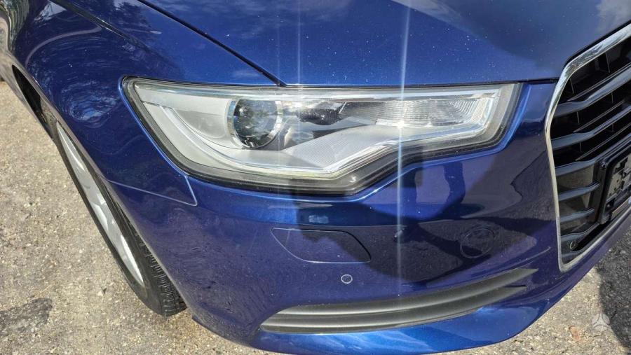 Blue Audi A6 2014 in Siauliai, with an engine capacity of 1.97 L and mileage of 281 thousand km for 9750 €, photo 12 on AUTOMOTO.COM.LV