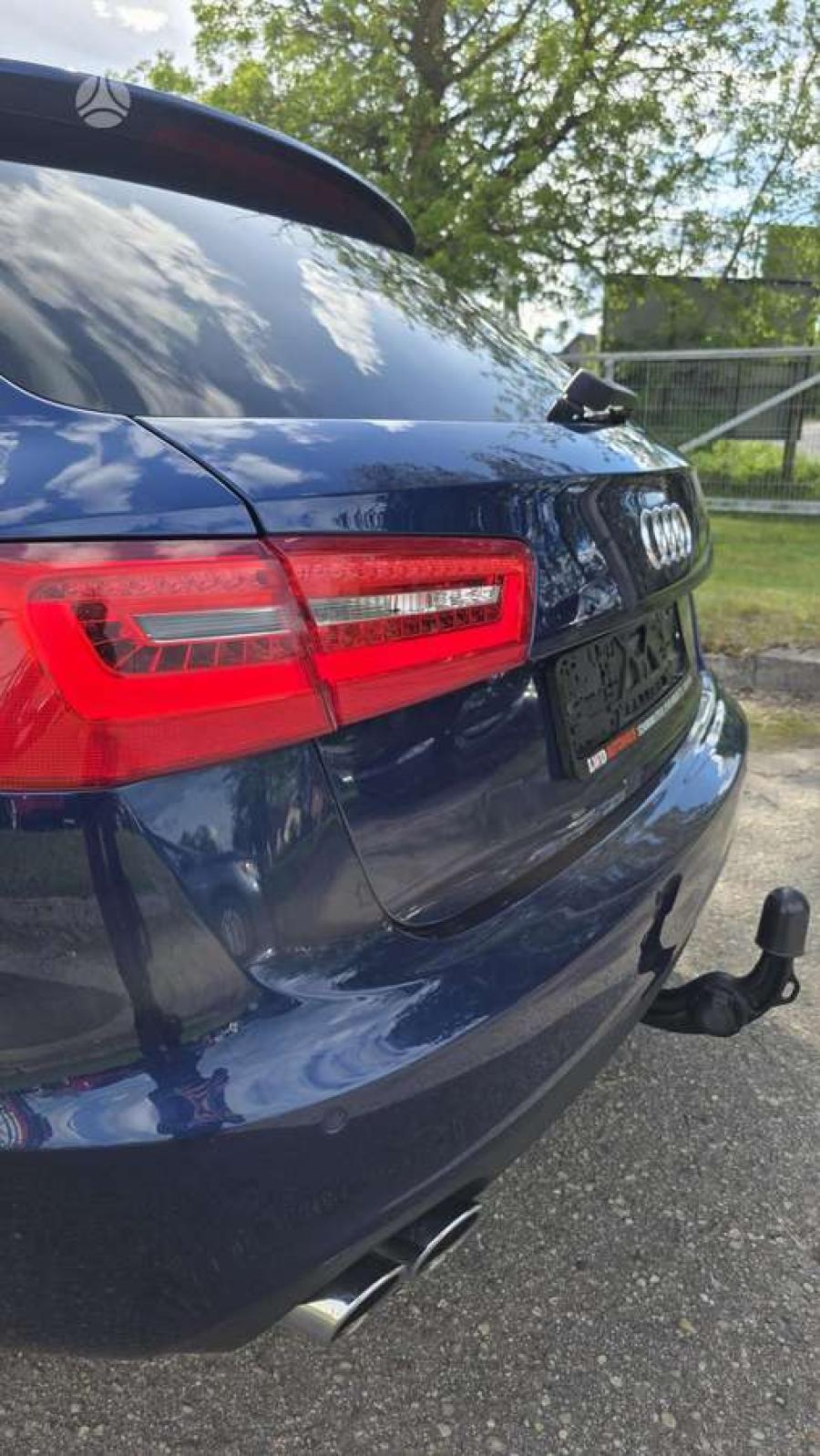 Blue Audi A6 2014 in Siauliai, with an engine capacity of 1.97 L and mileage of 281 thousand km for 9750 €, photo 18 on AUTOMOTO.COM.LV
