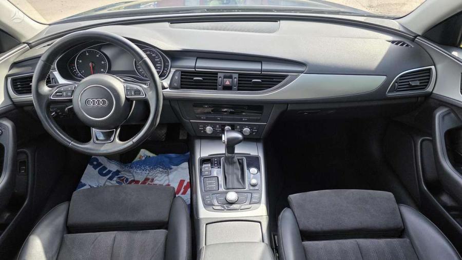 Blue Audi A6 2014 in Siauliai, with an engine capacity of 1.97 L and mileage of 281 thousand km for 9750 €, photo 20 on AUTOMOTO.COM.LV
