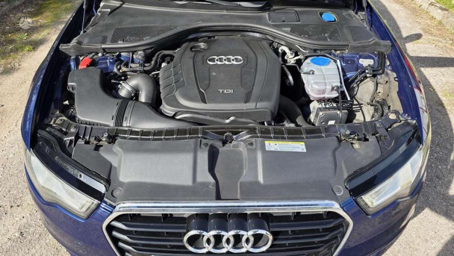 Blue Audi A6 2014 in Siauliai, with an engine capacity of 1.97 L and mileage of 281 thousand km for 9750 €, photo 38 on AUTOMOTO.COM.LV