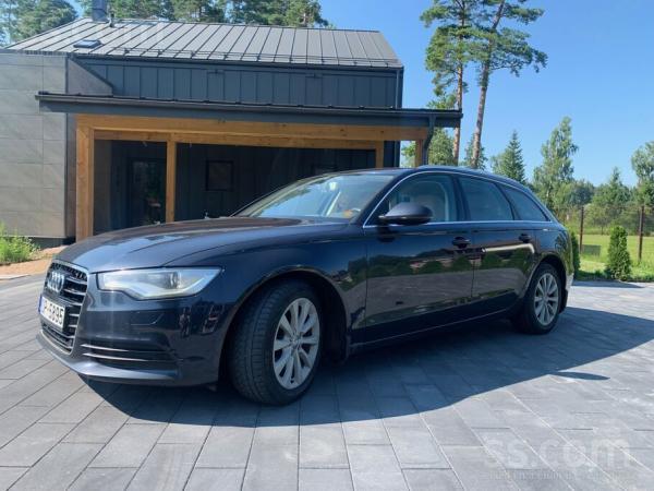 Blue Audi A6 2014 in Riga, with an engine capacity of 2.00 L and mileage of 250 thousand km for 8700 €, photo 1 on AUTOMOTO.COM.LV