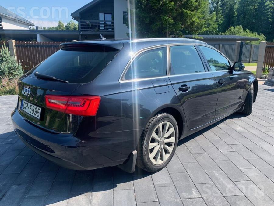 Zils Audi A6 2014 Rīga, ar dzinēja tilpumu 2.00 L un nobraukumu 250 tūkst. km par 8700 €, foto 5 vietnē AUTOMOTO.COM.LV