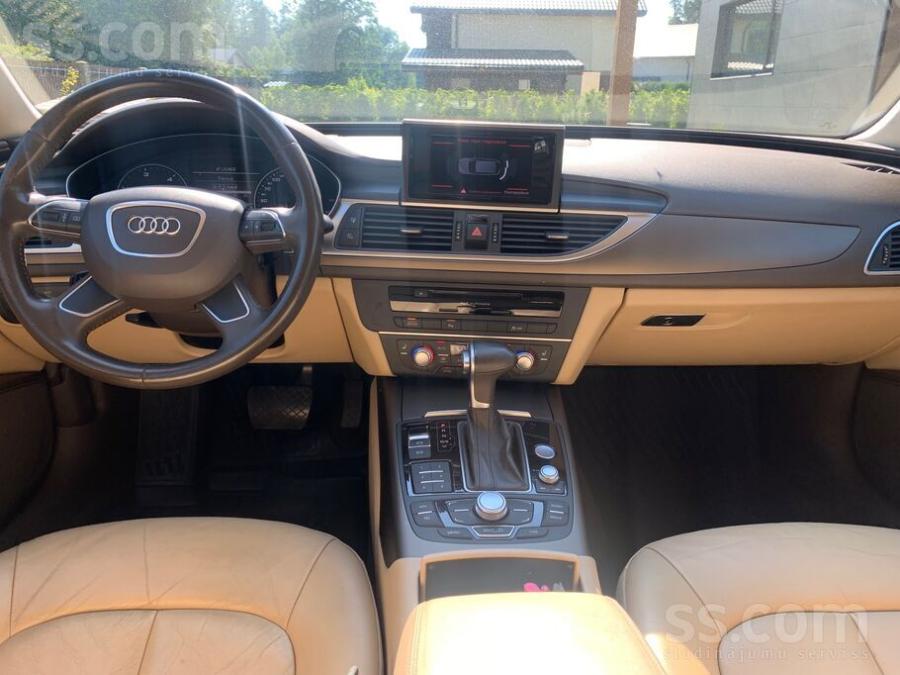 Zils Audi A6 2014 Rīga, ar dzinēja tilpumu 2.00 L un nobraukumu 250 tūkst. km par 8700 €, foto 6 vietnē AUTOMOTO.COM.LV
