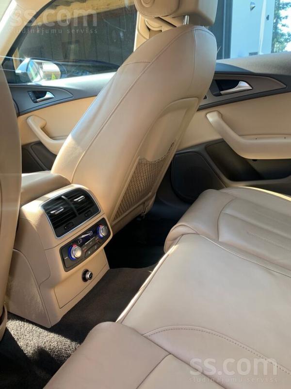 Blue Audi A6 2014 in Riga, with an engine capacity of 2.00 L and mileage of 250 thousand km for 8700 €, photo 6 on AUTOMOTO.COM.LV
