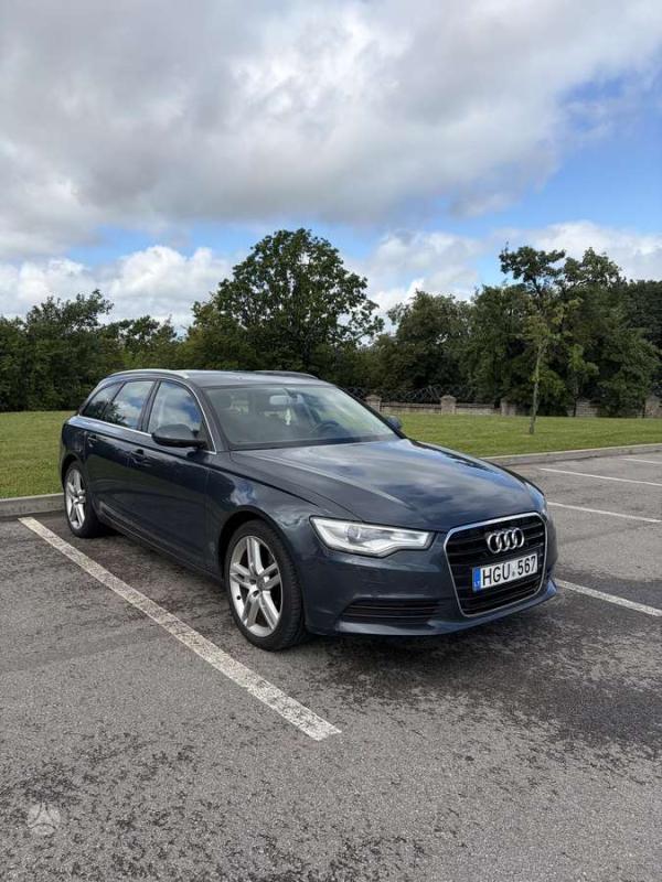 Zils Audi A6 2014 Kauņa, ar dzinēja tilpumu 1.97 L un nobraukumu 289 tūkst. km par 9500 €, foto 1 vietnē AUTOMOTO.COM.LV