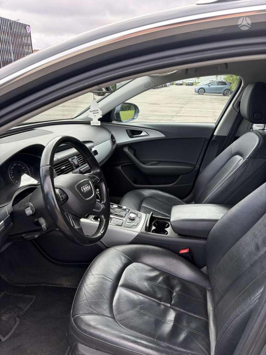 Blue Audi A6 2014 in Kaunas, with an engine capacity of 1.97 L and mileage of 289 thousand km for 9500 €, photo 6 on AUTOMOTO.COM.LV