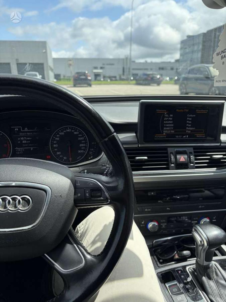 Blue Audi A6 2014 in Kaunas, with an engine capacity of 1.97 L and mileage of 289 thousand km for 9500 €, photo 8 on AUTOMOTO.COM.LV