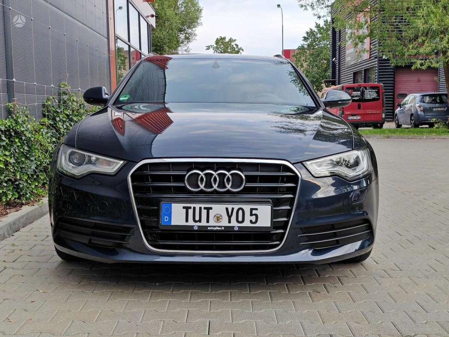 Zils Audi A6 2014 Klaipėda, ar dzinēja tilpumu 1.97 L un nobraukumu 280 tūkst. km par 11950 €, foto 1 vietnē AUTOMOTO.COM.LV