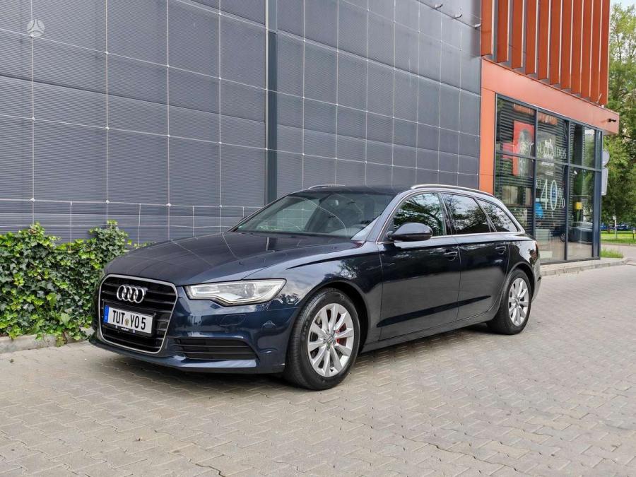 Zils Audi A6 2014 Klaipėda, ar dzinēja tilpumu 1.97 L un nobraukumu 280 tūkst. km par 11950 €, foto 4 vietnē AUTOMOTO.COM.LV