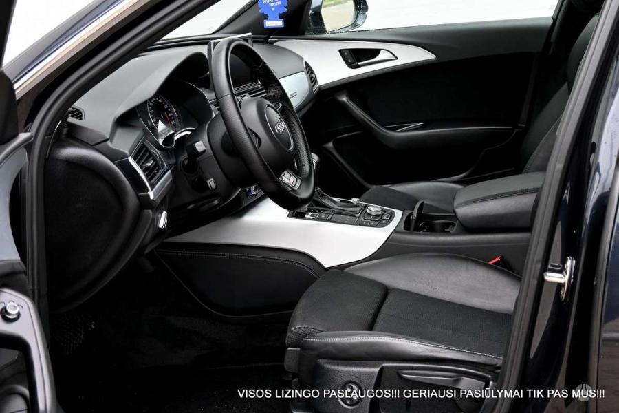 Blue Audi A6 2014 in Kretinga, with an engine capacity of 2.97 L and mileage of 286 thousand km for 10499 €, photo 17 on AUTOMOTO.COM.LV