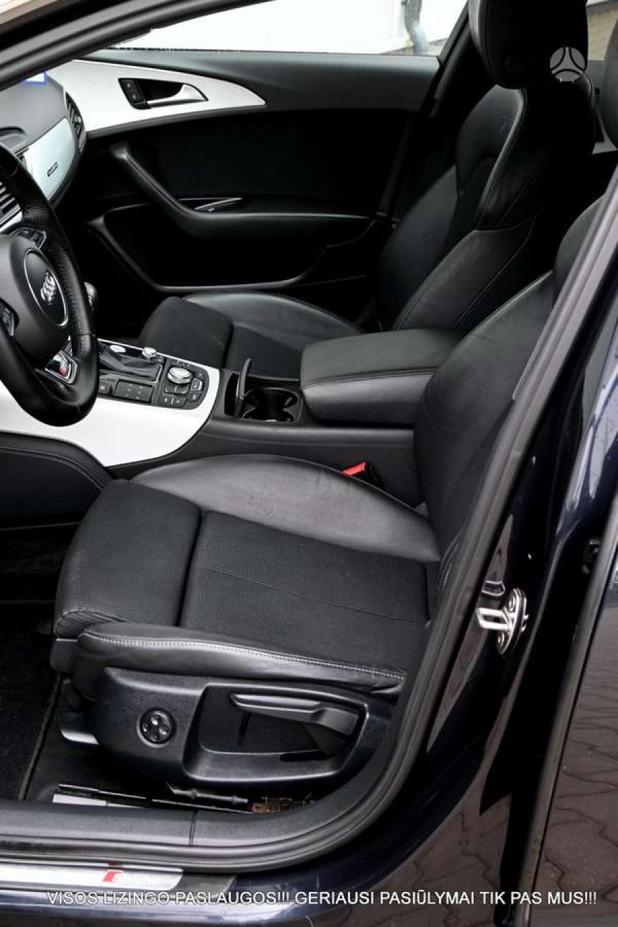 Blue Audi A6 2014 in Kretinga, with an engine capacity of 2.97 L and mileage of 286 thousand km for 10499 €, photo 18 on AUTOMOTO.COM.LV