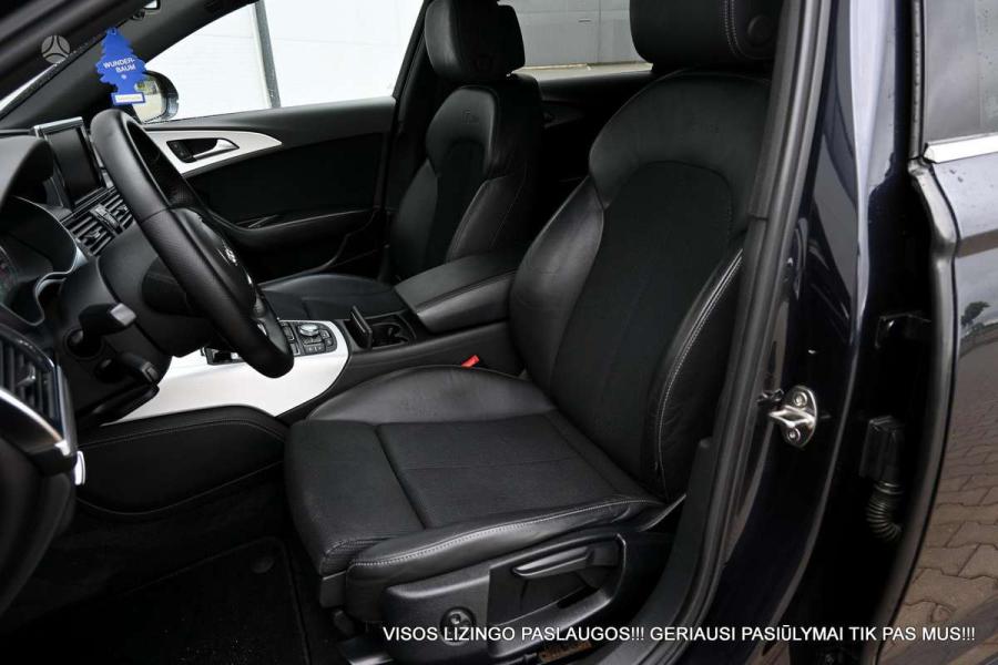 Blue Audi A6 2014 in Kretinga, with an engine capacity of 2.97 L and mileage of 286 thousand km for 10499 €, photo 19 on AUTOMOTO.COM.LV