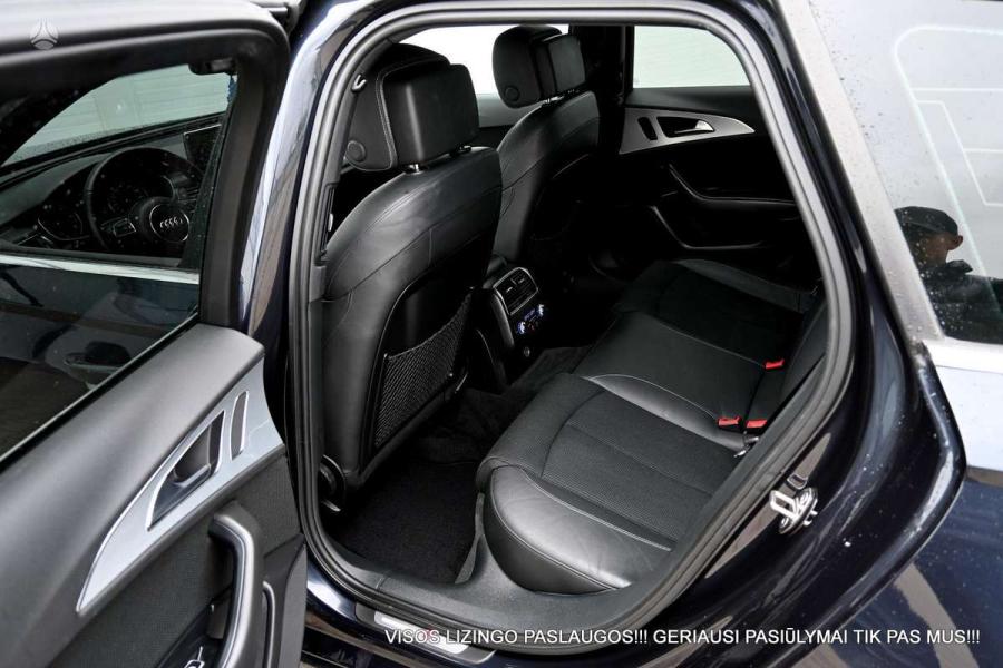 Blue Audi A6 2014 in Kretinga, with an engine capacity of 2.97 L and mileage of 286 thousand km for 10499 €, photo 25 on AUTOMOTO.COM.LV