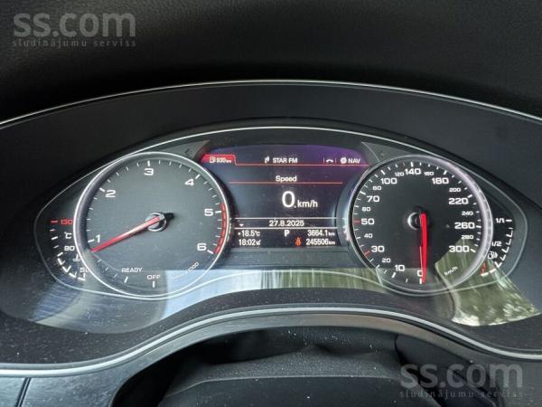Blue Audi A6 2015 in Riga, with an engine capacity of 3.00 L and mileage of 246 thousand km for 14000 €, photo 11 on AUTOMOTO.COM.LV