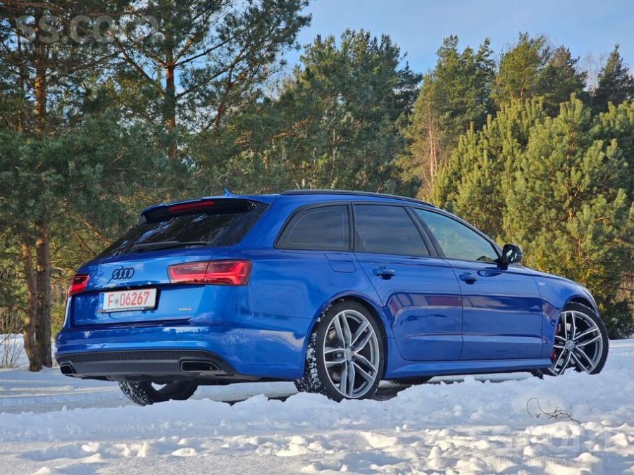 Blue Audi A6 2015 in Riga, with an engine capacity of 3.00 L and mileage of 227 thousand km for 20555 €, photo 3 on AUTOMOTO.COM.LV