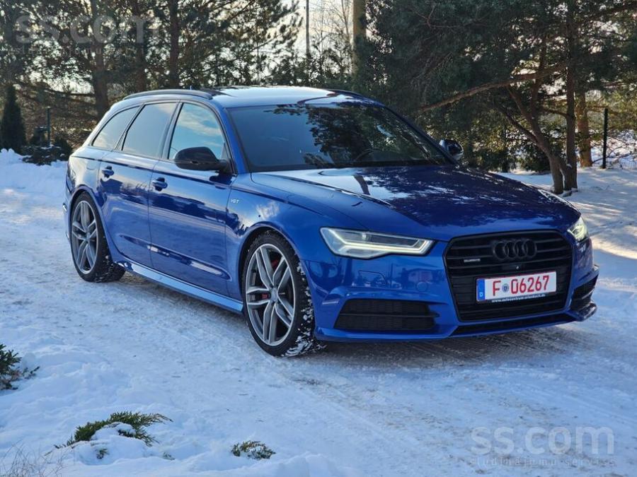 Blue Audi A6 2015 in Riga, with an engine capacity of 3.00 L and mileage of 227 thousand km for 20555 €, photo 10 on AUTOMOTO.COM.LV