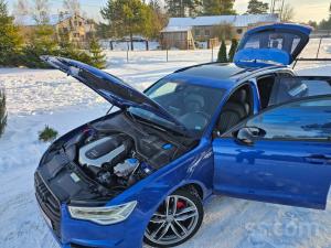 Blue Audi A6 2015 in Riga, with an engine capacity of 3.00 L and mileage of 227 thousand km for 20555 €, photo 11 on AUTOMOTO.COM.LV