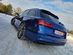 Blue Audi A6 2015 in Riga, with an engine capacity of 3.00 L and mileage of 227 thousand km for 20555 €, photo 12 on AUTOMOTO.COM.LV
