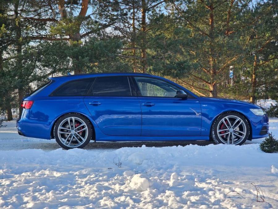 Blue Audi A6 2015 in Riga, with an engine capacity of 3.00 L and mileage of 227 thousand km for 20555 €, photo 16 on AUTOMOTO.COM.LV
