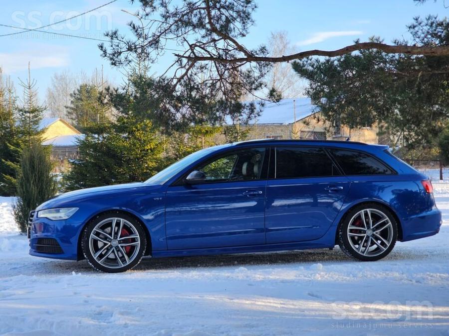 Blue Audi A6 2015 in Riga, with an engine capacity of 3.00 L and mileage of 227 thousand km for 20555 €, photo 17 on AUTOMOTO.COM.LV