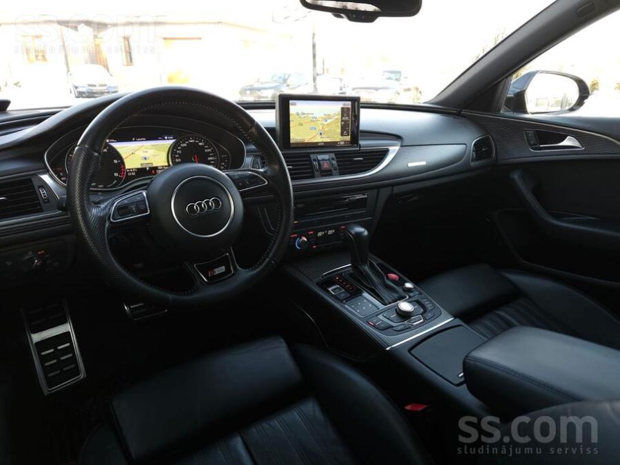 Blue Audi A6 2015 in Riga, with an engine capacity of 3.00 L and mileage of 227 thousand km for 20555 €, photo 25 on AUTOMOTO.COM.LV