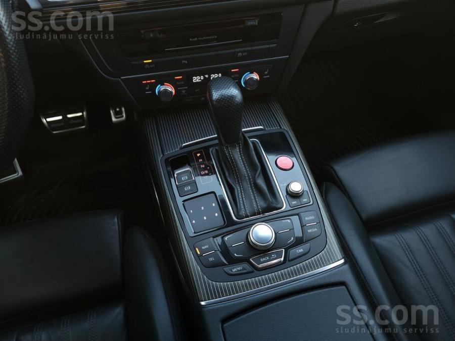Blue Audi A6 2015 in Riga, with an engine capacity of 3.00 L and mileage of 227 thousand km for 20555 €, photo 28 on AUTOMOTO.COM.LV