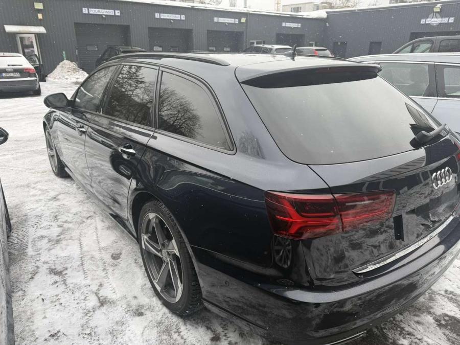 Blue Audi A6 2015 in Vilnius, with an engine capacity of 2.97 L and mileage of 236 thousand km for 21550 €, photo 3 on AUTOMOTO.COM.LV