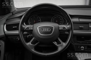 Blue Audi A6 2015 in Riga, with an engine capacity of 3.00 L and mileage of 307 thousand km for 13490 €, photo 19 on AUTOMOTO.COM.LV