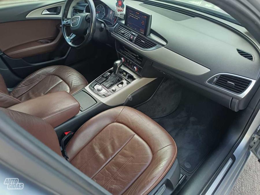 Zils Audi A6 2015 Kauņa, ar dzinēja tilpumu 2.00 L un nobraukumu 279 tūkst. km par 10900 €, foto 7 vietnē AUTOMOTO.COM.LV