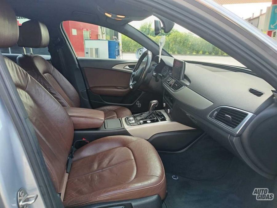 Zils Audi A6 2015 Kauņa, ar dzinēja tilpumu 2.00 L un nobraukumu 279 tūkst. km par 10900 €, foto 10 vietnē AUTOMOTO.COM.LV